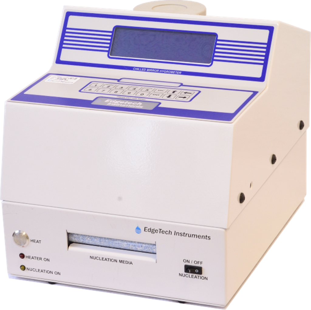 The Edgetech Instruments DewTrace high precision, laboratory standard dew/frost point hygrometer ...