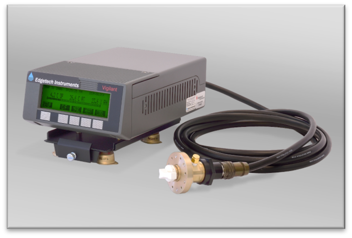 The Edgetech Instruments Vigilant Hygrometer is a rugged, shock mounted instrument. | Edgetech ...